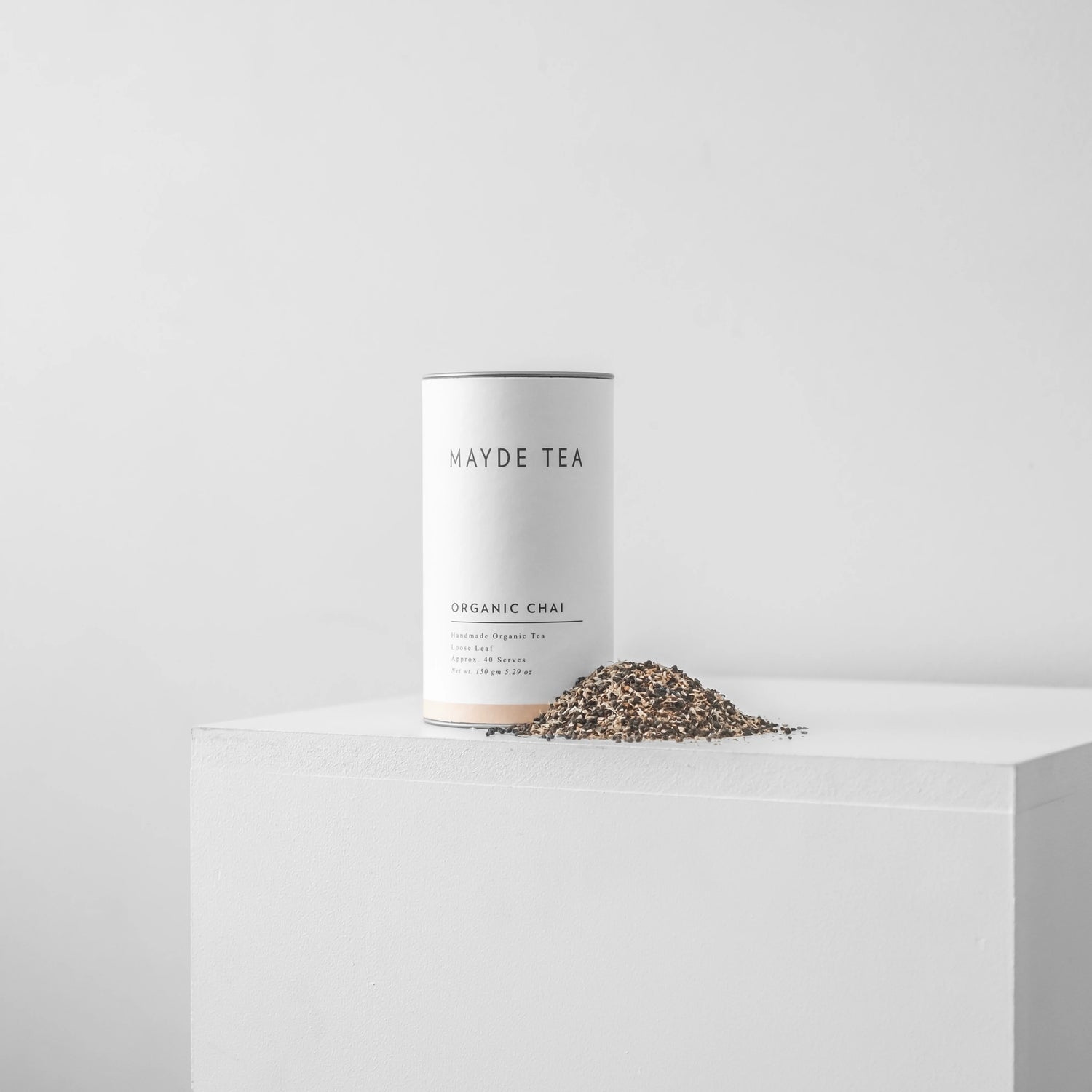 MAYDE TEA l Organic Chai Tea (40 Serve Tube) - Polly & Co